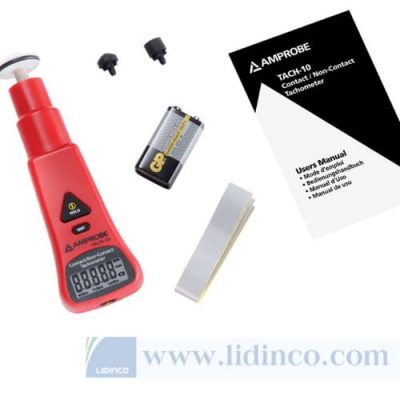 Contact and Non-Contact Tachometer Amprobe TACH-10- Chuyên Thiết Bị